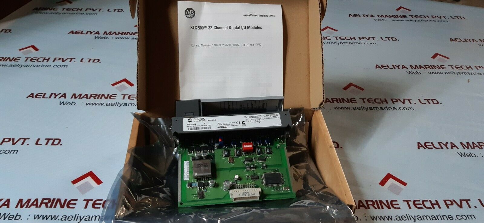 ALLEN BRADLEY 1746-NI4 SER.B SLC 500 ANALOG INPUT MODULE - Aeliya Marine