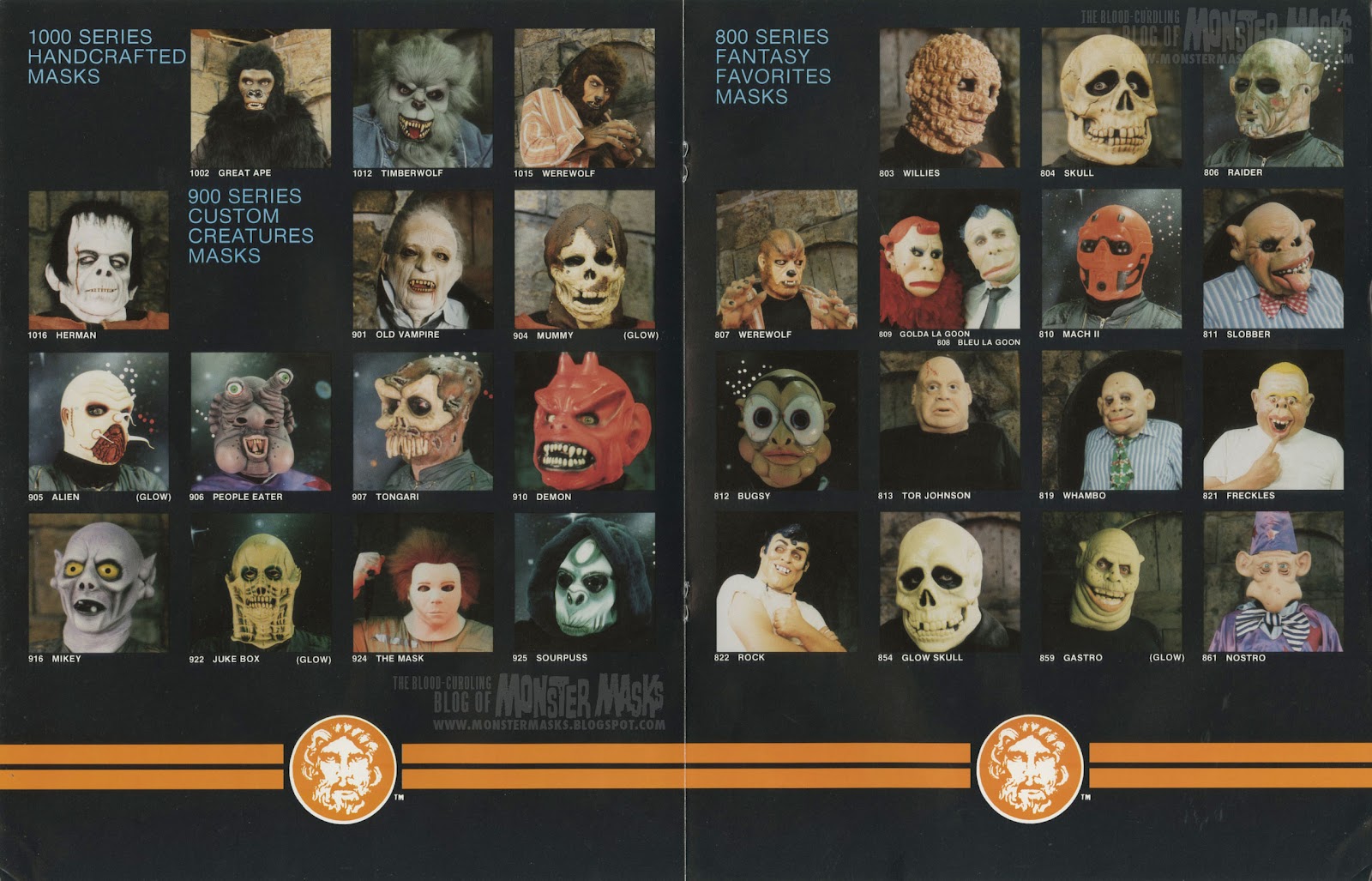 1987 Don Post Catalog | Blood Curdling Blog of Monster Masks
