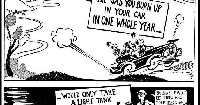 Just A Car Guy: WW2 gas rationing cartoons from Dr Seuss
