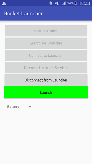 Electronics Blog: Model Rocket Launcher Bluetooth Android