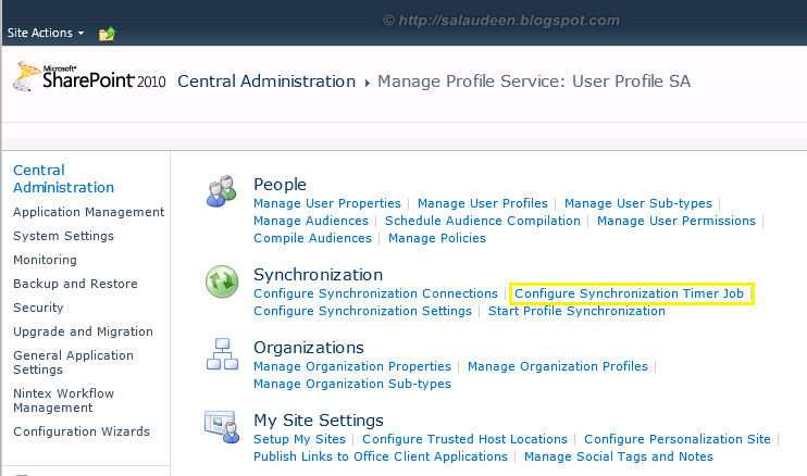 Configuring My Sites And User Profile Synchronization In Sharepoint 2010 Step By Step