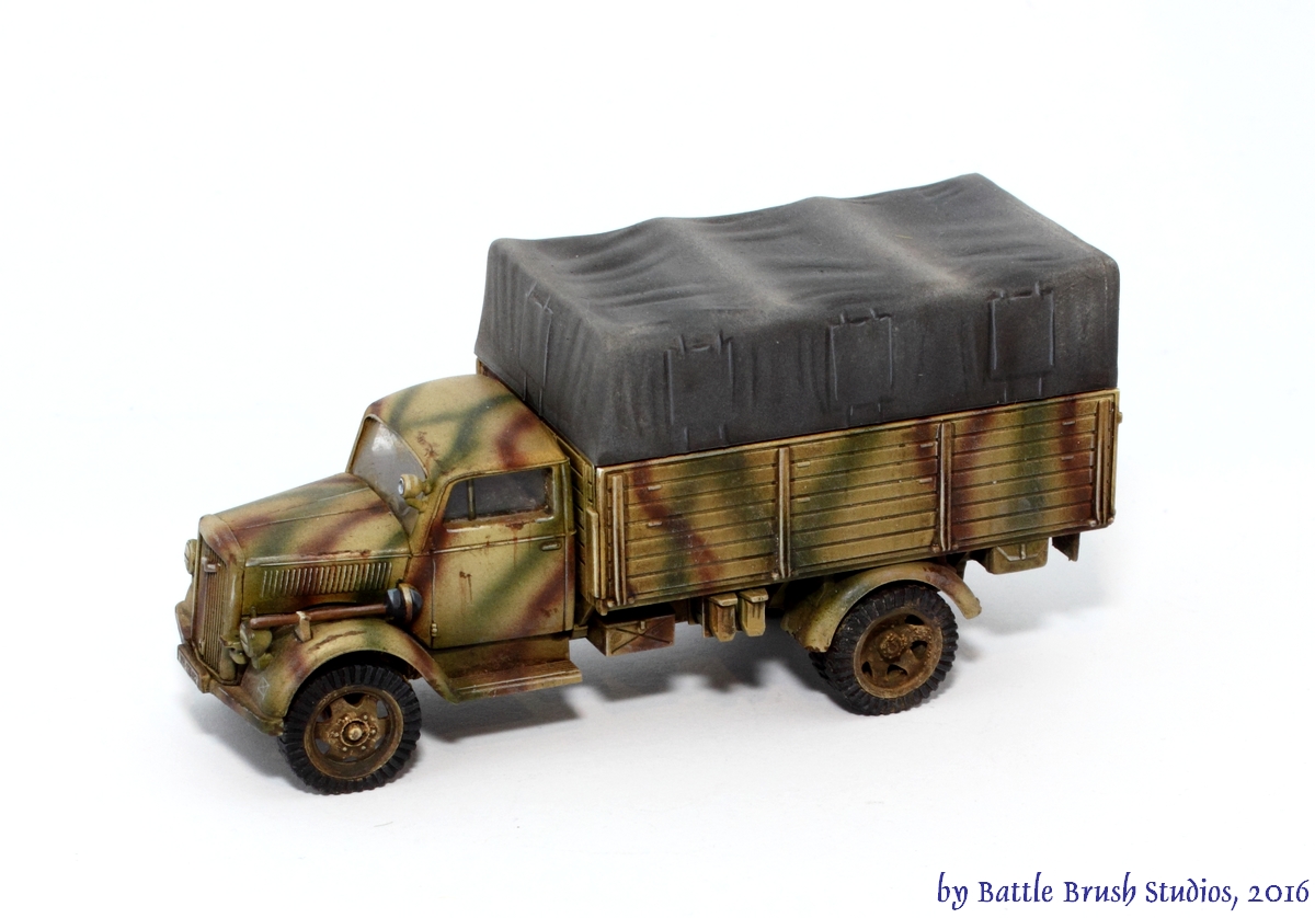 Battle Brush Studios: Review: Rubicon Models Opel Blitz