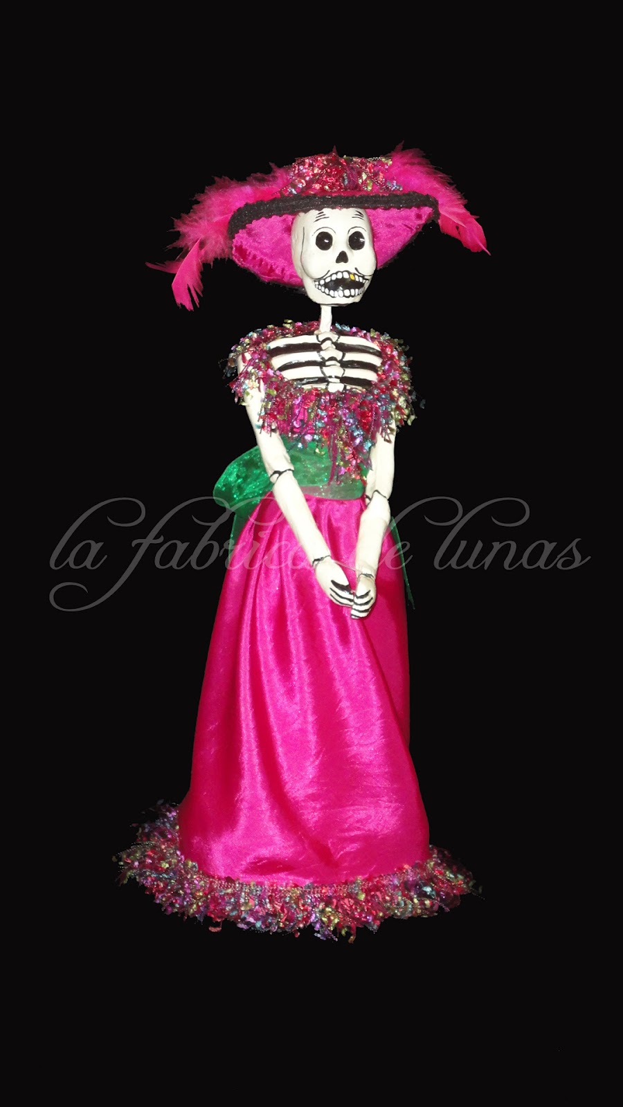 Catrinas como opción para decorar.