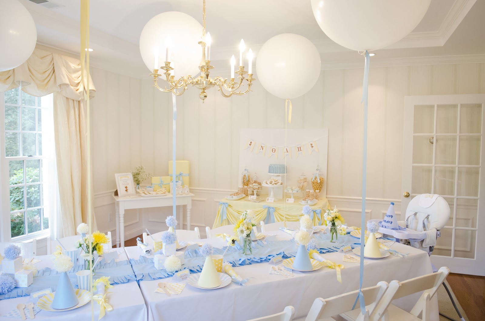 Kate Landers Events, LLC: Classic First Birthday Party: Noah's Vintage ...