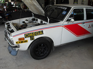 oldfordpartsbkk: Mitsubishi Colt Lancer 1600 GSR , 1st place, 1974 WRC ...