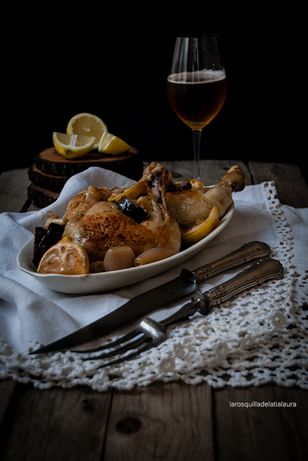 POLLO ASADO ESTILO MEXICANO - La Rosquilla de la Tia Laura