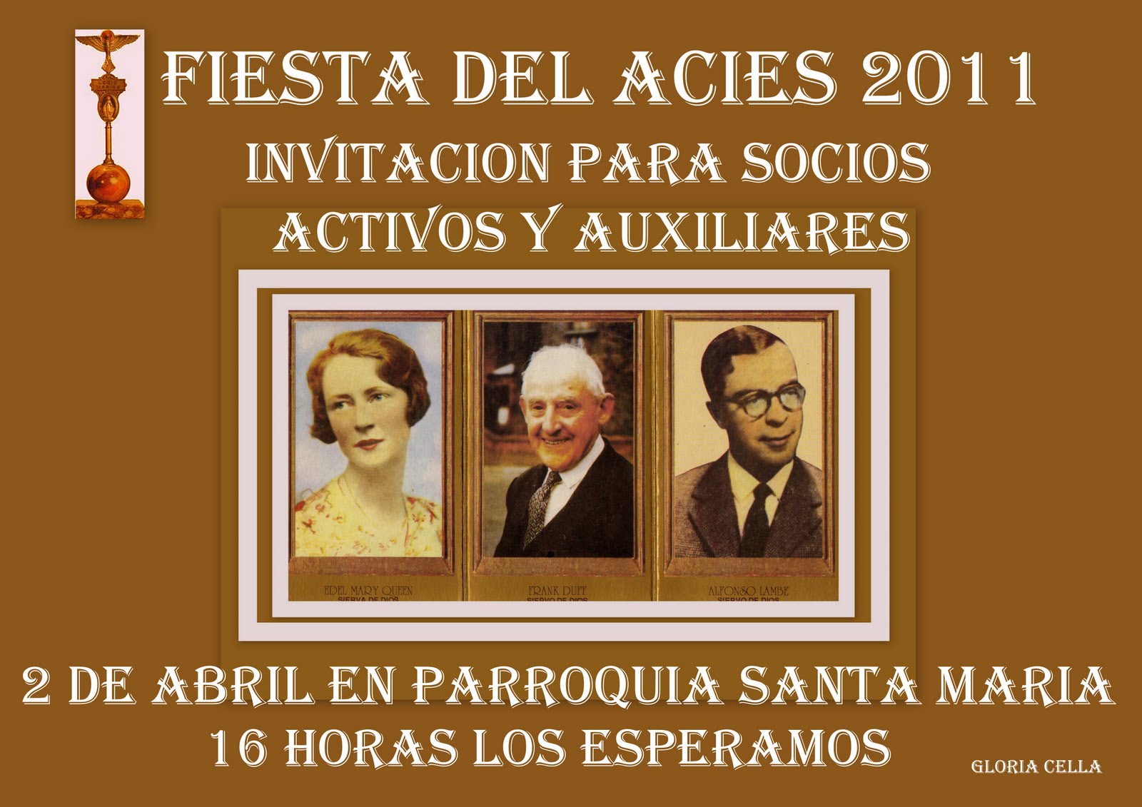 Comunidades y Legión de María: INVITACION A LA FIESTA DEL ACIES