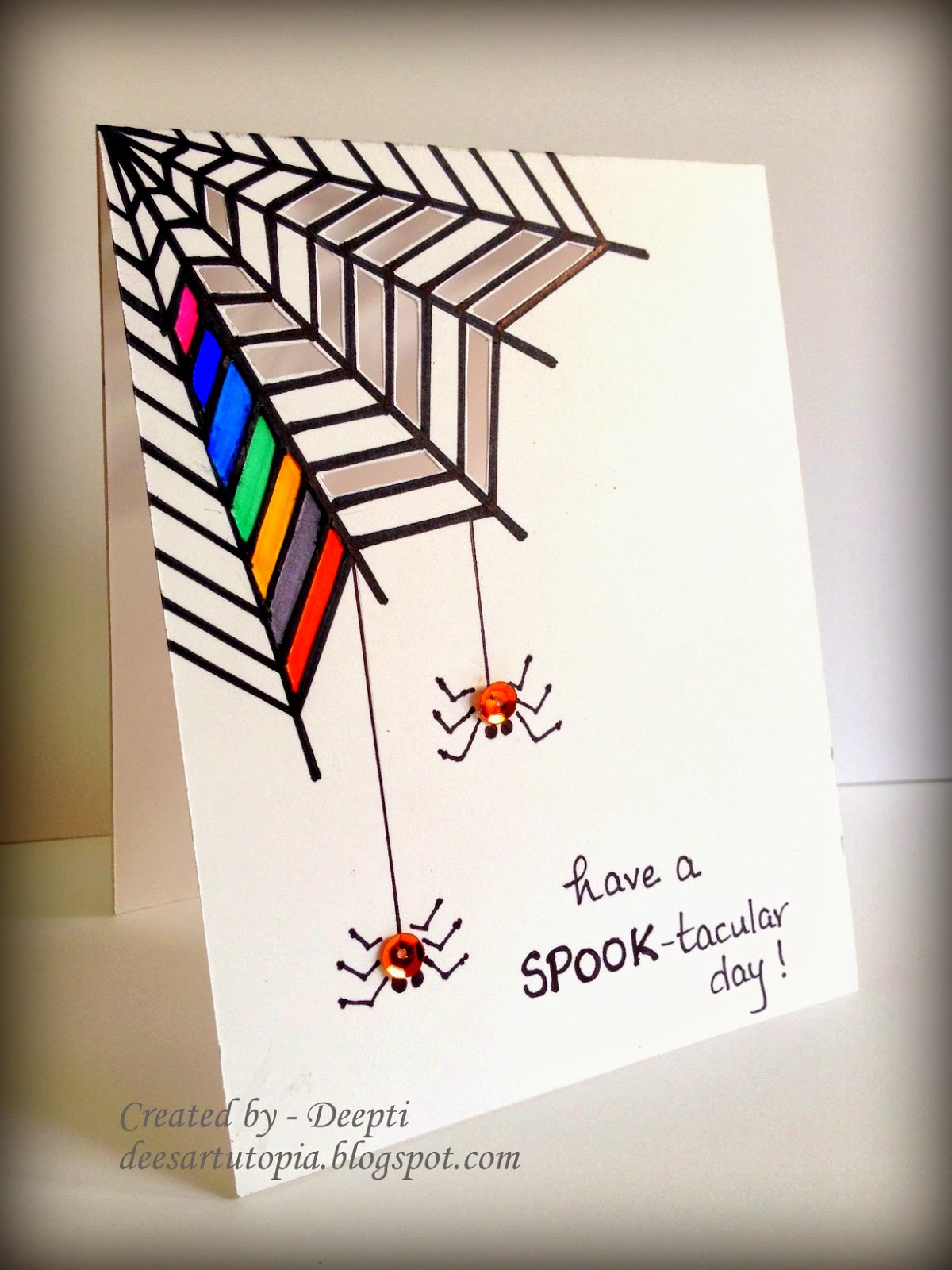 Dee's Art Utopia: Have a SPOOK-tacular day...