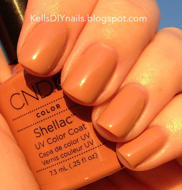 CND Shellac, Cocoa.