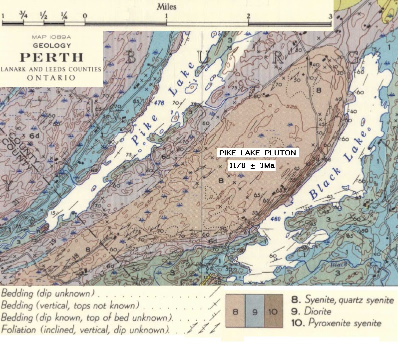 Fossils and Geology of Lanark County, Ontario: The Pike Lake Pluton - A ...