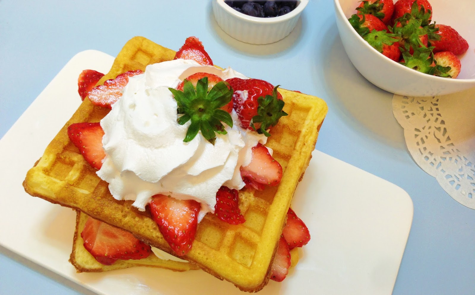 ~ bizarre island ~: Belgium-styled Waffles Recipe