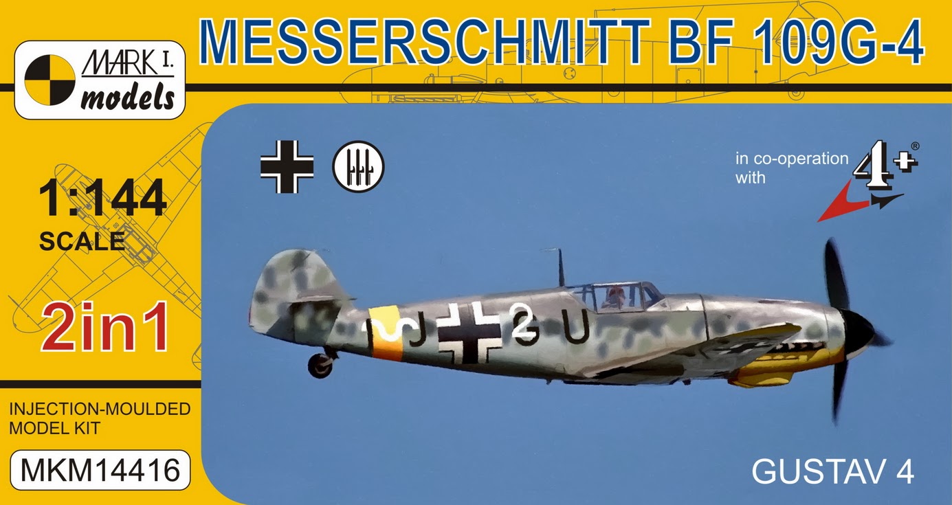 Kampfgruppe 1/144: 1/144 Bf-109 G-4 - Mark I Models