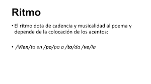 Ritmo, Rima en la poesía y Figuras Literarias