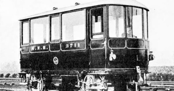 British Diesels and Electrics: NER Petrol Inspection Car