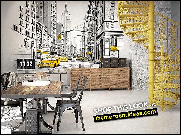 Decorating theme bedrooms - Maries Manor: New York Themed Bedroom ...