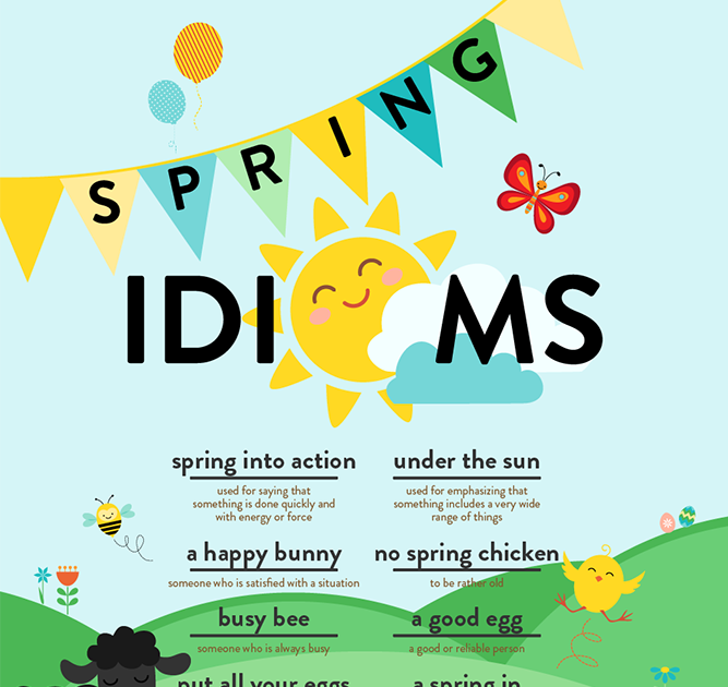 Learn English @ Brooks Language: Spring Idioms and more...