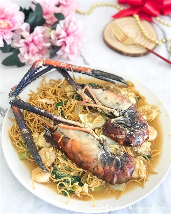GoodyFoodies: Recipe: Sang Har Mee (Freshwater Prawn Noodles)