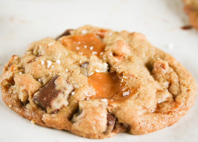Be Different...Act Normal: Salted Caramel Chocolate Chunk Cookies
