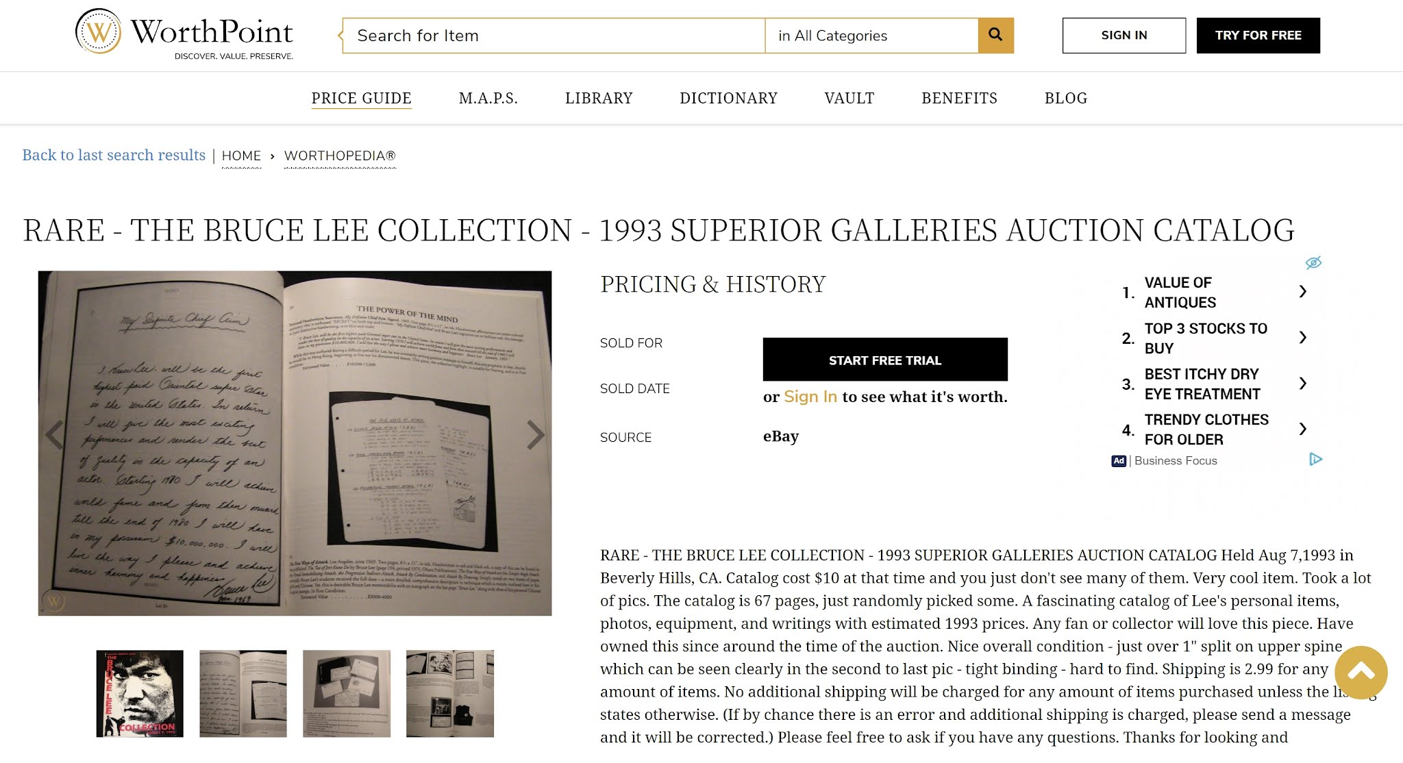 The True Story of Bruce Lee's "Definite Chief Aim" Letter