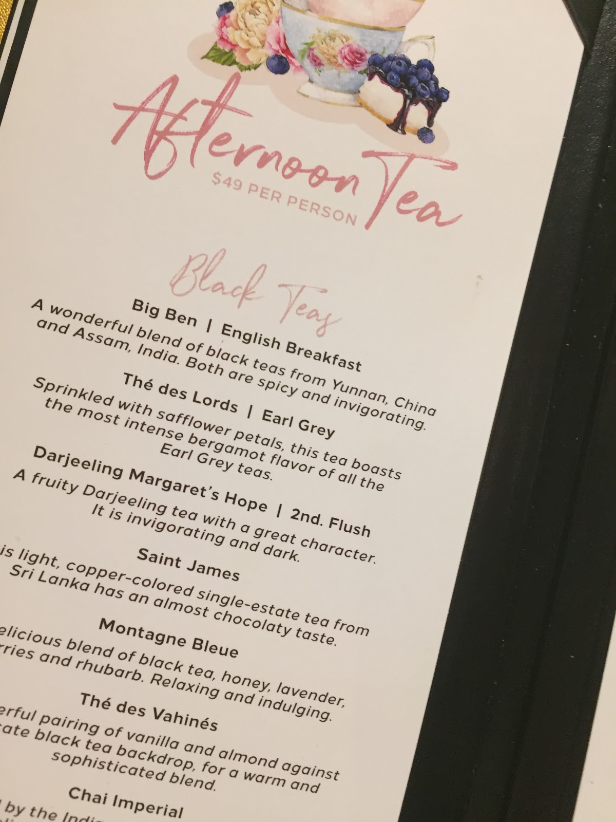 Rosemary's Sampler: Afternoon Tea - The Drake, Chicago, IL