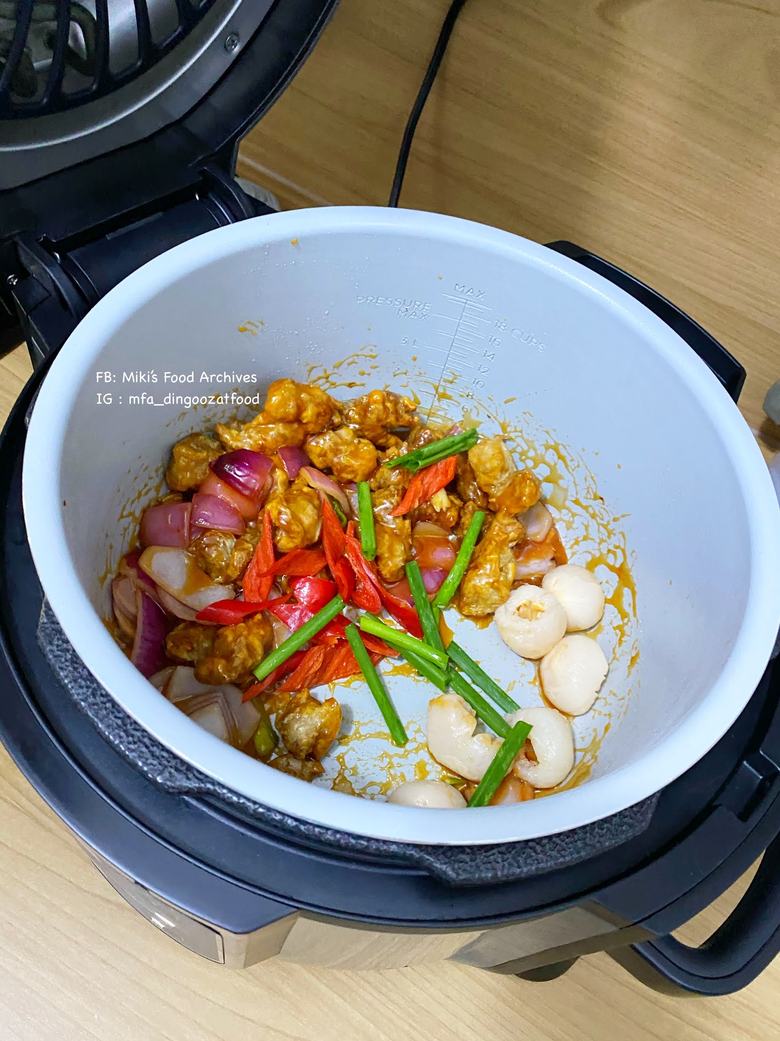 Miki's Food Archives : Lychee Sweet & Sour Pork 荔枝古老肉 【免油炸 - Air Fryer ...