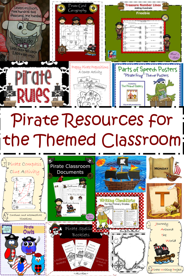 Morsel Tidbits: Pirate Resources for the Themed Classroom: Part 1