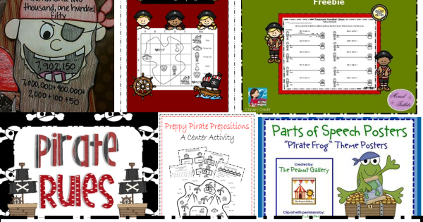 Morsel Tidbits: Pirate Resources for the Themed Classroom: Part 1
