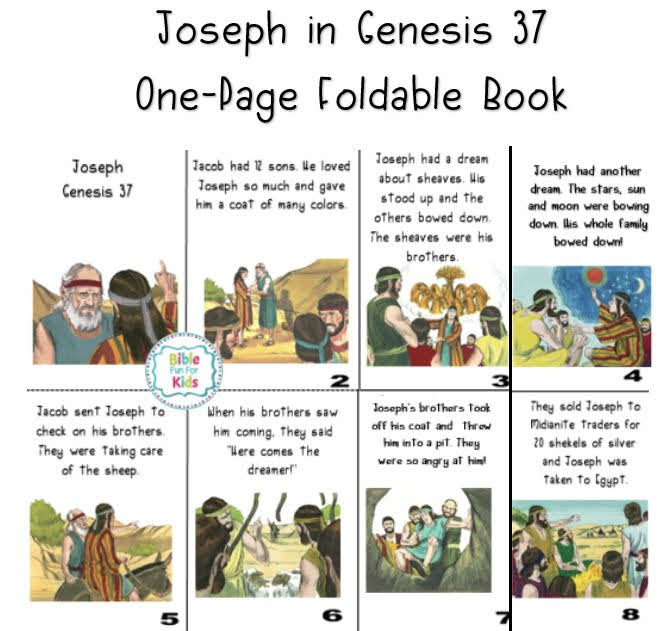Joseph in Genesis | Bible Fun For Kids