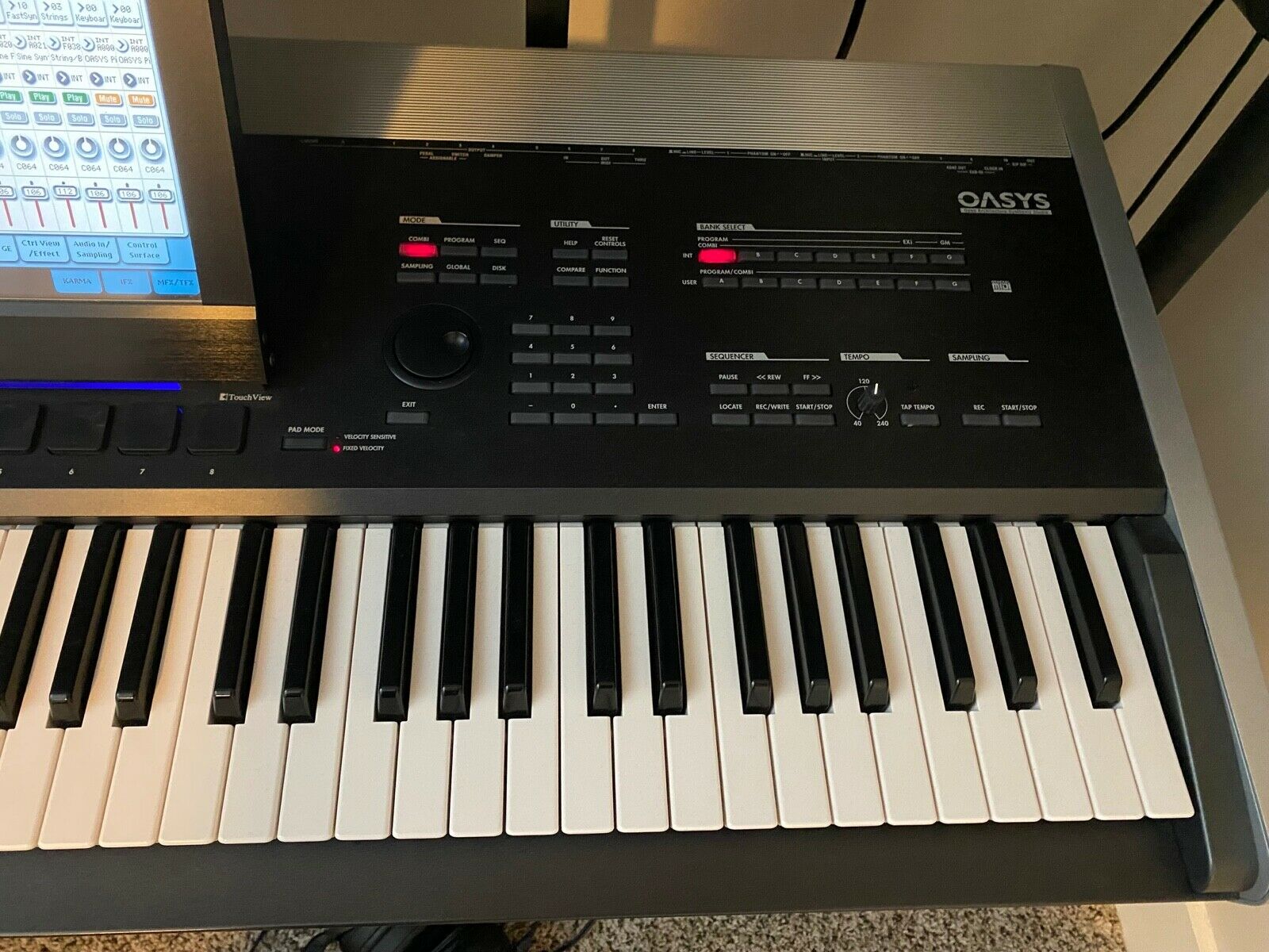 MATRIXSYNTH: Korg Oasys 76 Key Synthesizer