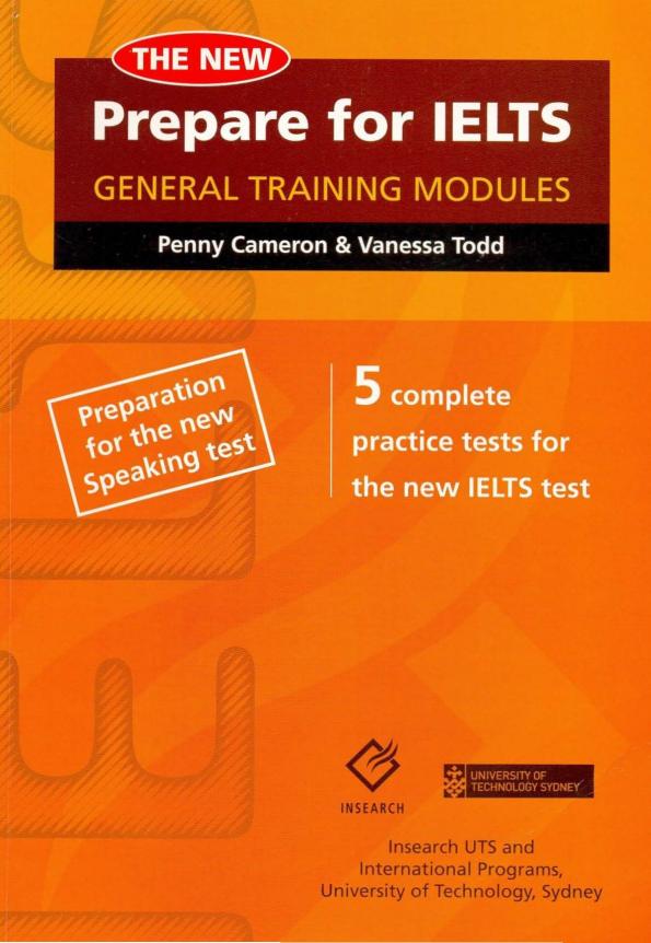 The New Prepare for IELTS General Training Modules (Ebook+Audio) | test ...
