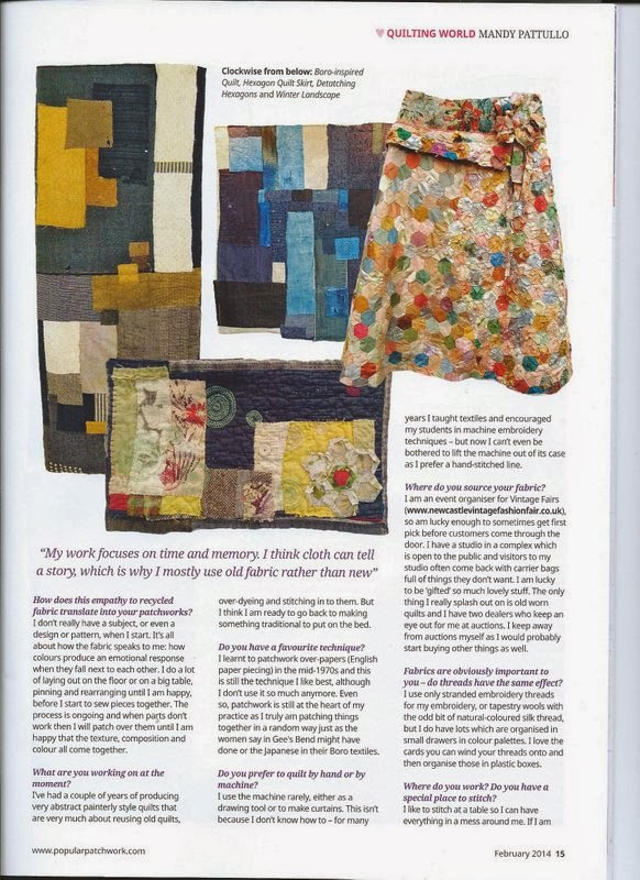 Crafting a Life: Inspiration: Mandy Patullo in Popular Patchwork