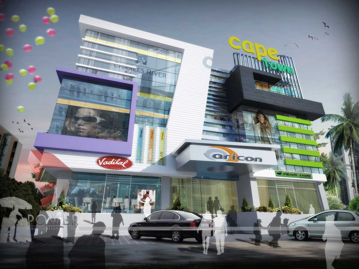 malls | multiplexes | 3d design