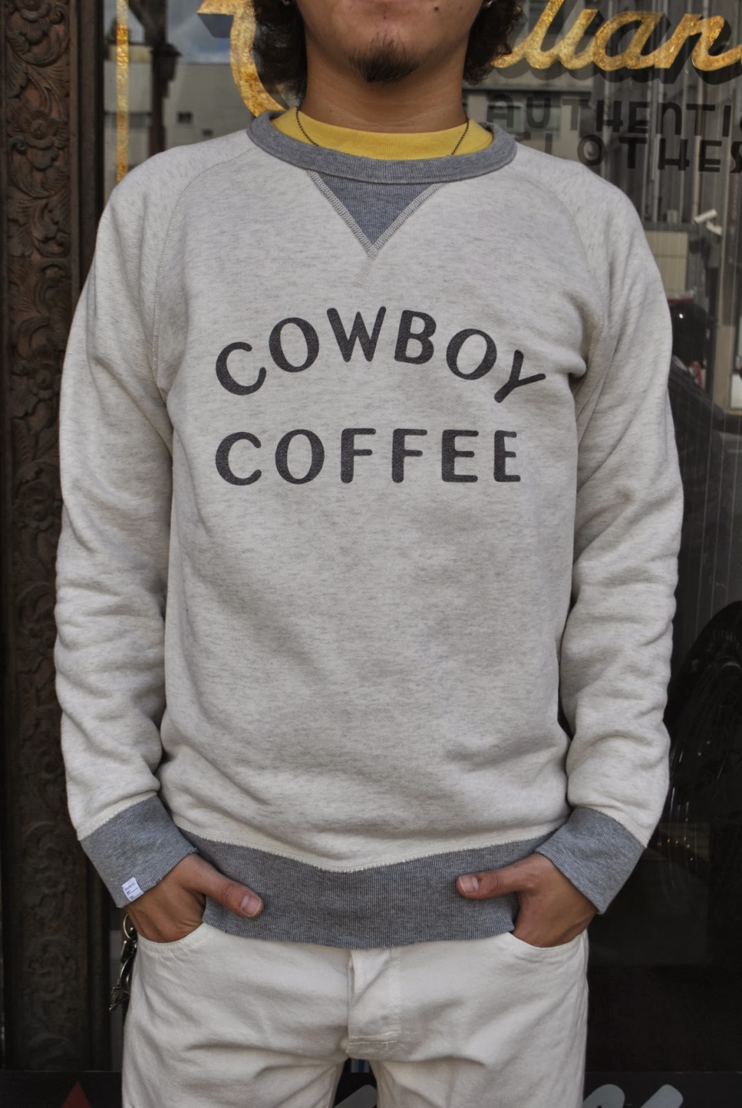 Emiliano: DELUXE COWBOY COFFEE SWEAT
