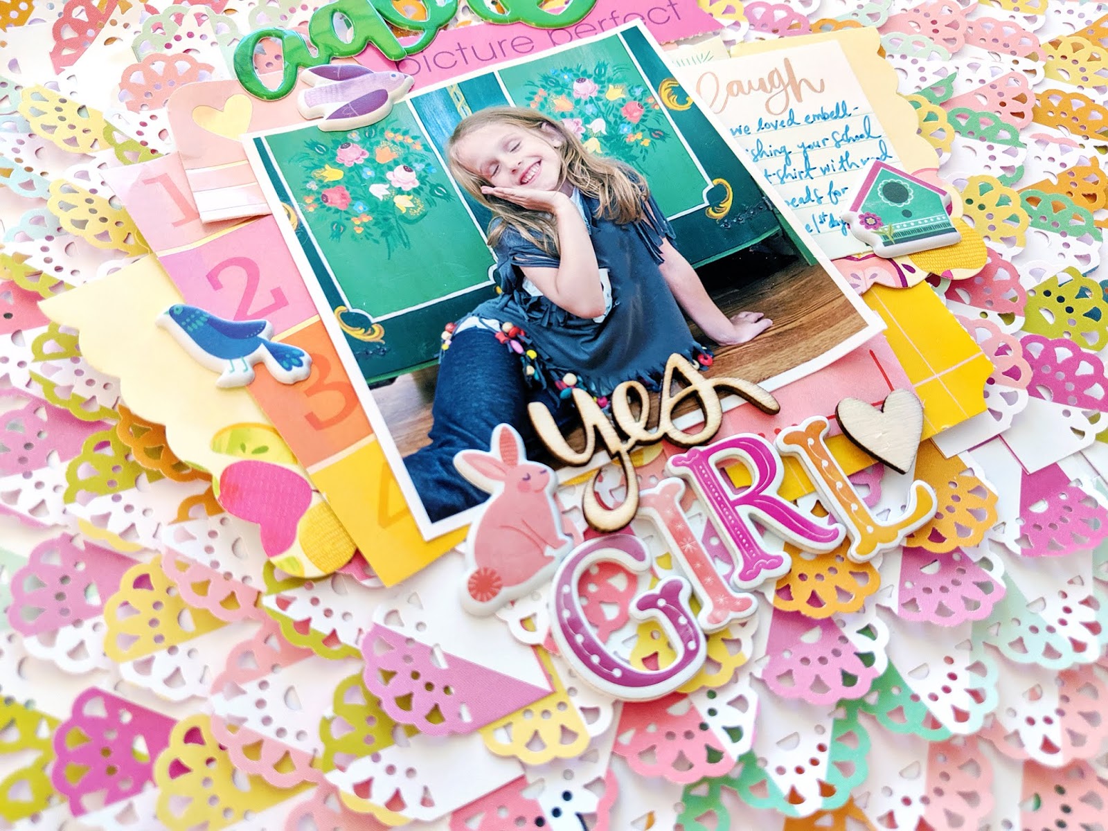 Yes Girl Layout | Paige Taylor Evans