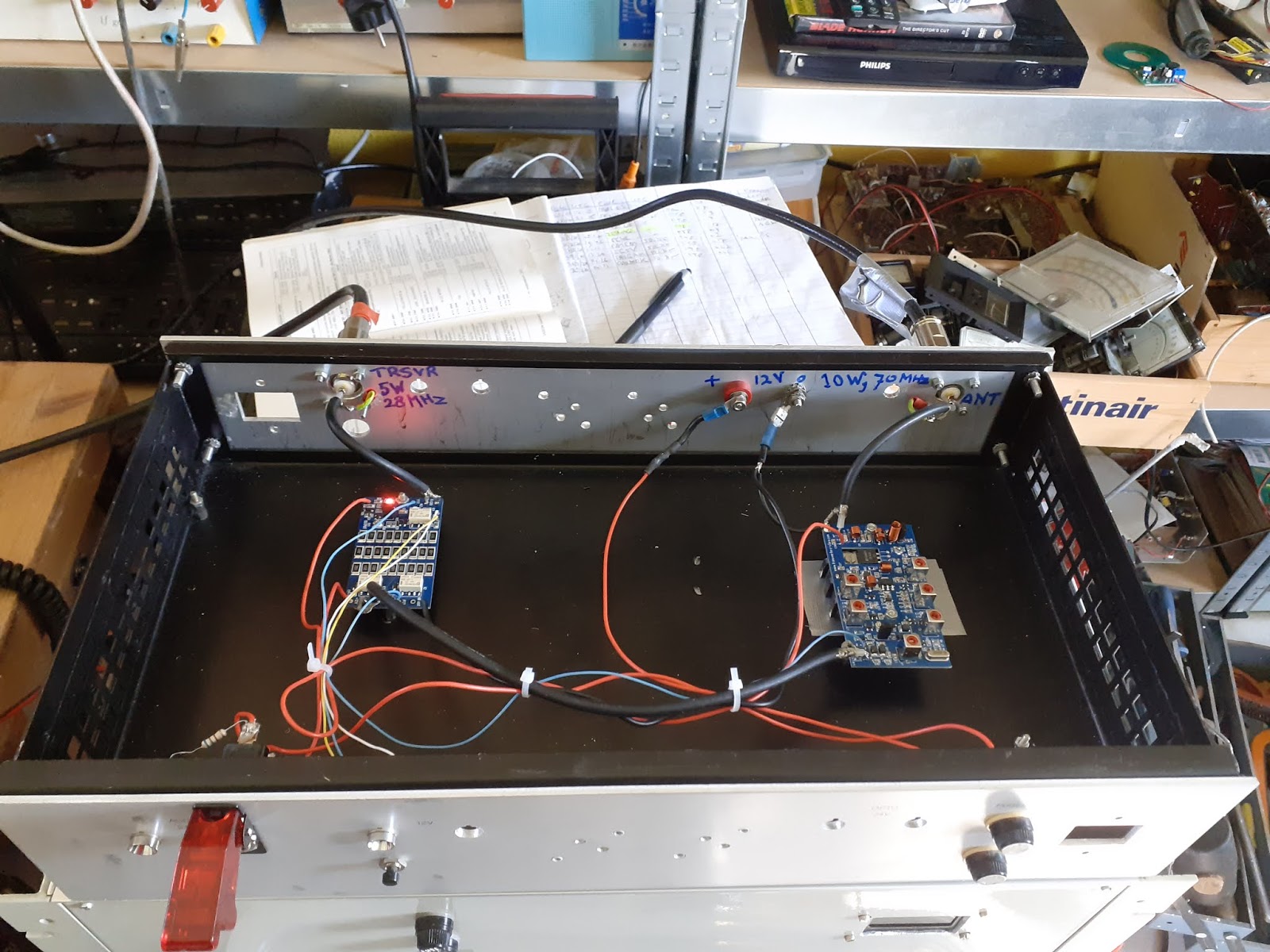 Ron's Radio Corner : 4 m transverter