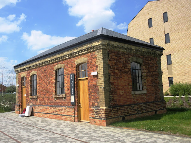 Liberal England: The restored engine shed on Northampton University's ...