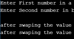 Complete "C": C Program to Swap two number with using temporary variable