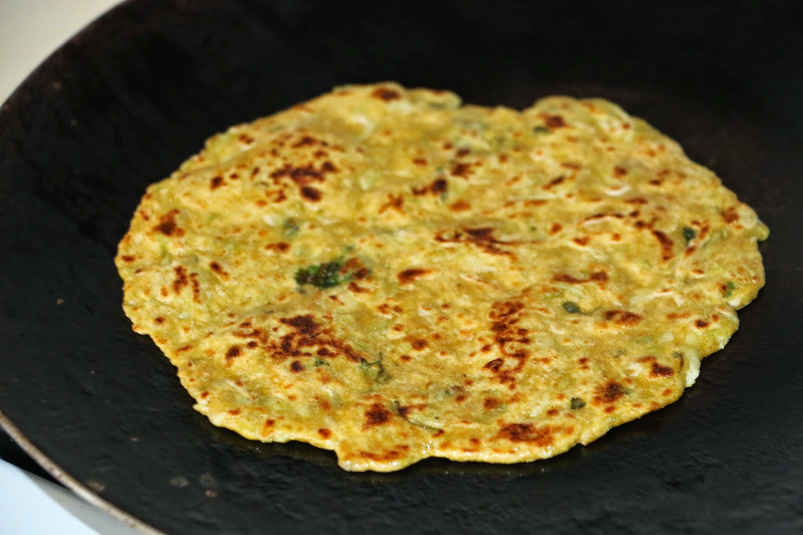yummy delight for u: Lauki (doodhi) Thepla Recipe- Bottle gourd Thepla