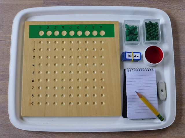 Family FECS: Montessori Activity: Division Board - Static Division ...