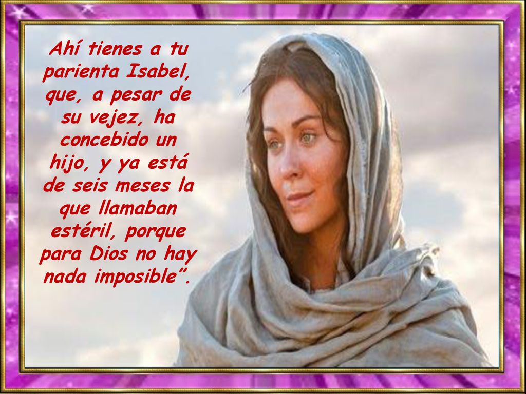 seguir la senda: Galería de imágenes: El Sí de María. 24 - Diciembre - 2017