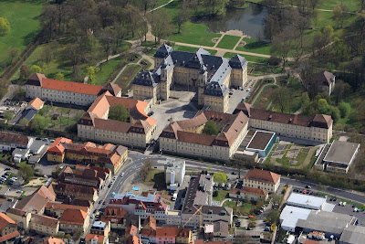 Werneck Castle, Germany. Built between 1733-45 by Prince Bishop ...