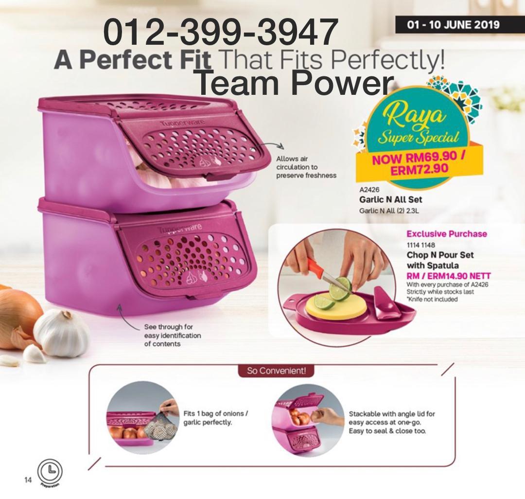 TUPPERWARE TEAM POWER: Latest Catalogue Tupperware Malaysia June 2019