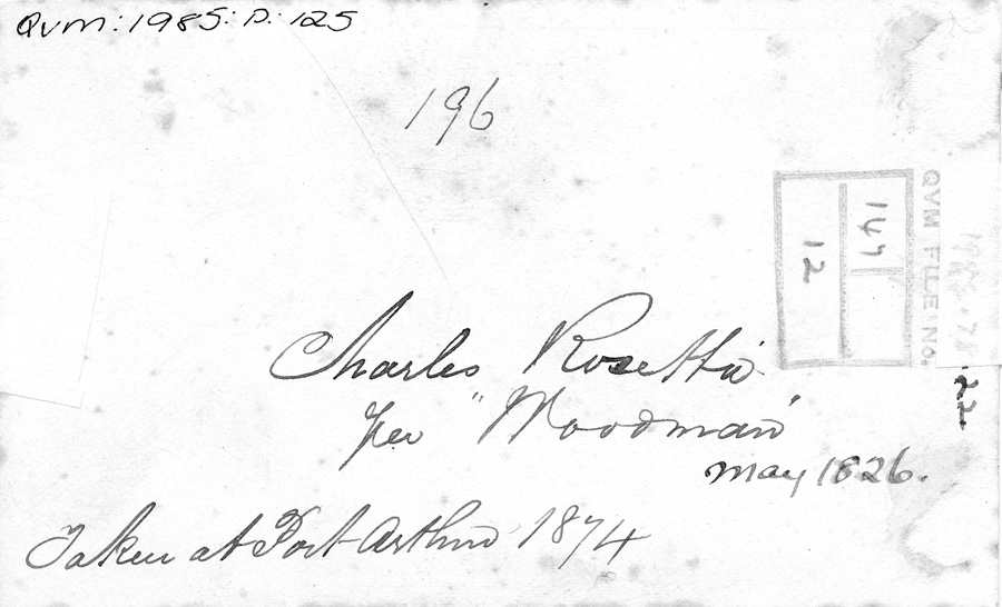 Thomas J. Nevin | Tasmanian Prisoner Photographs 1870s-1880s: Mugshots ...