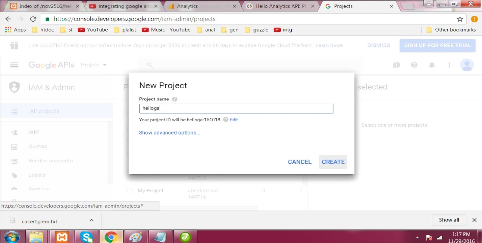 Code The Complex!: How to integrate google analytics API with php using ...