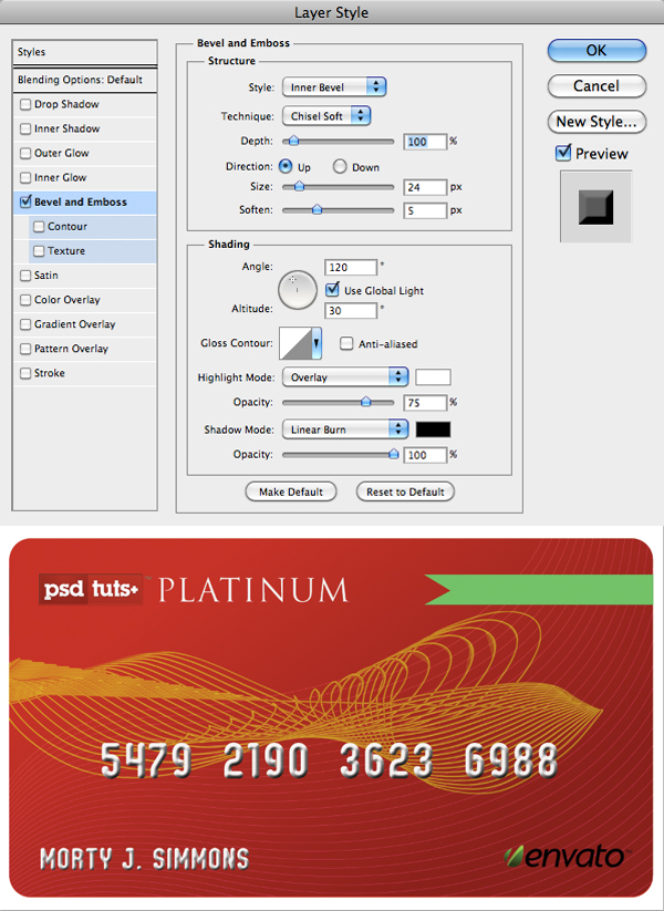 Quick Tip: Create a Realistic Credit Card in Photoshop