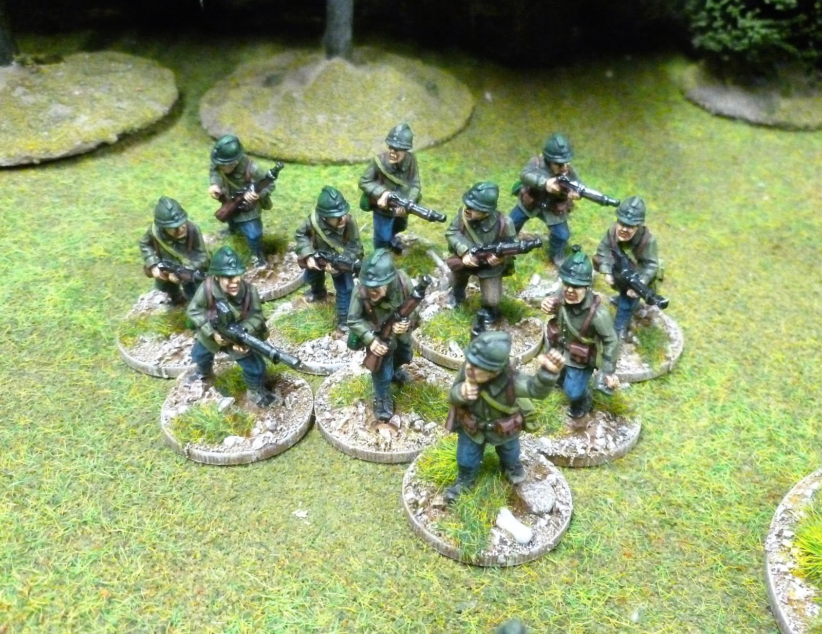 Metal Mercenaries: 28mm WW2 French Light Infantry Force