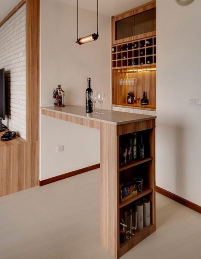 Ide Membuat Ruang Bar Kecil Yang Hemat Ruang di Rumah | Kitchen Set dan ...