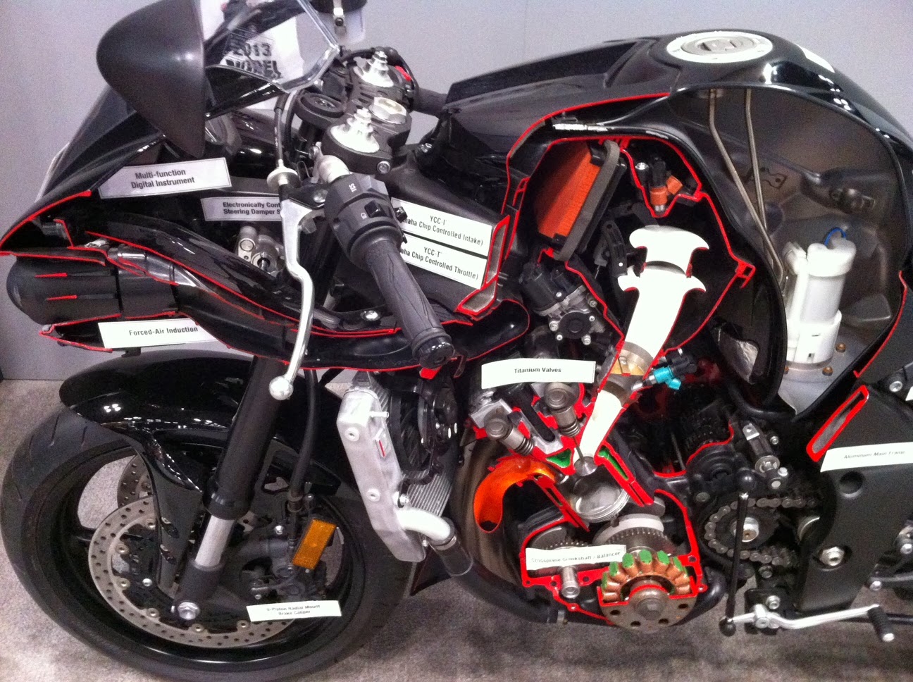 3d-model off rsv-1000 engine (2002 model)