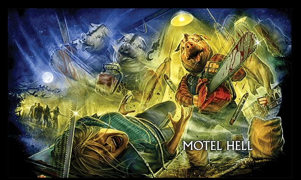 MOTEL HELL - LIMITED EDITION STEELBOOK + EXCLUSIVE LITHOGRAPH