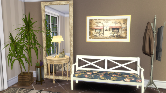 Corporation "SimsStroy": The Sims 4. Hallway set "LEONTINA".